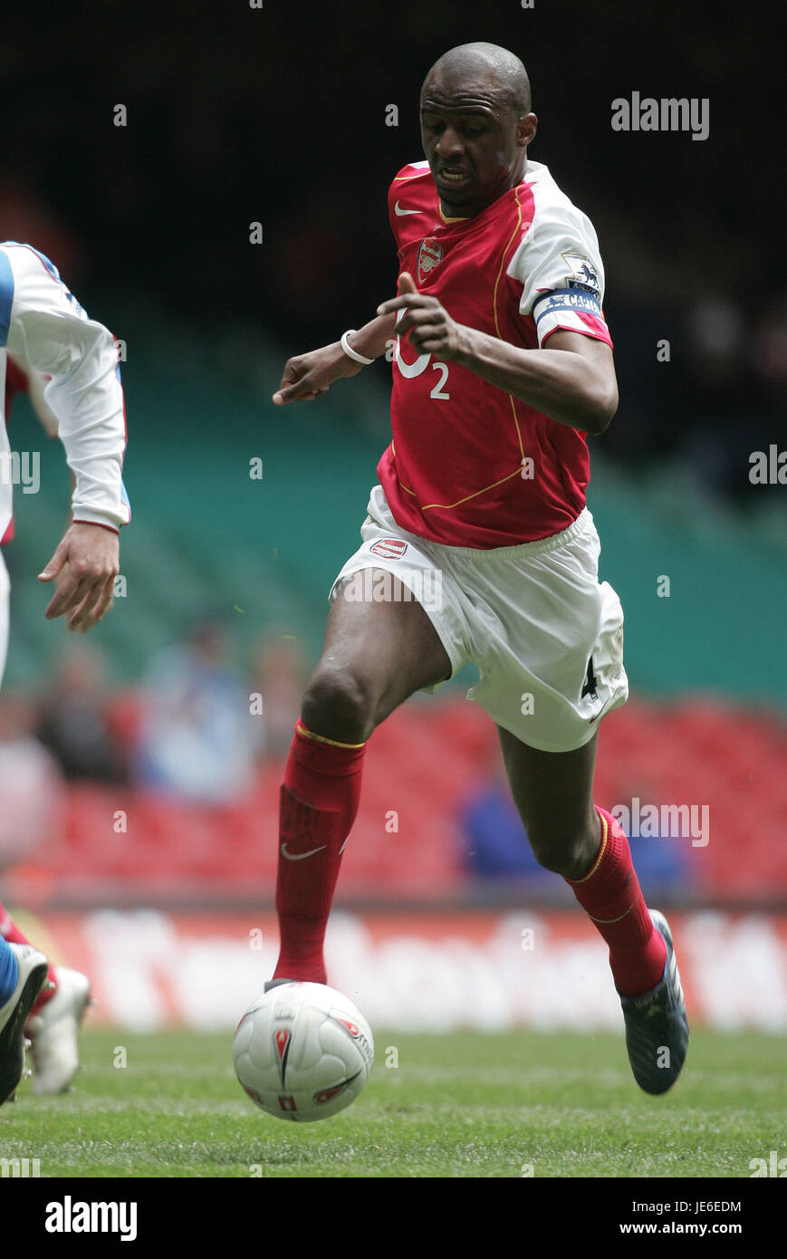 PATRICK VIEIRA ARSENAL FC MILLENNIUM STADIUM CARDIFF WALES 16 April ...