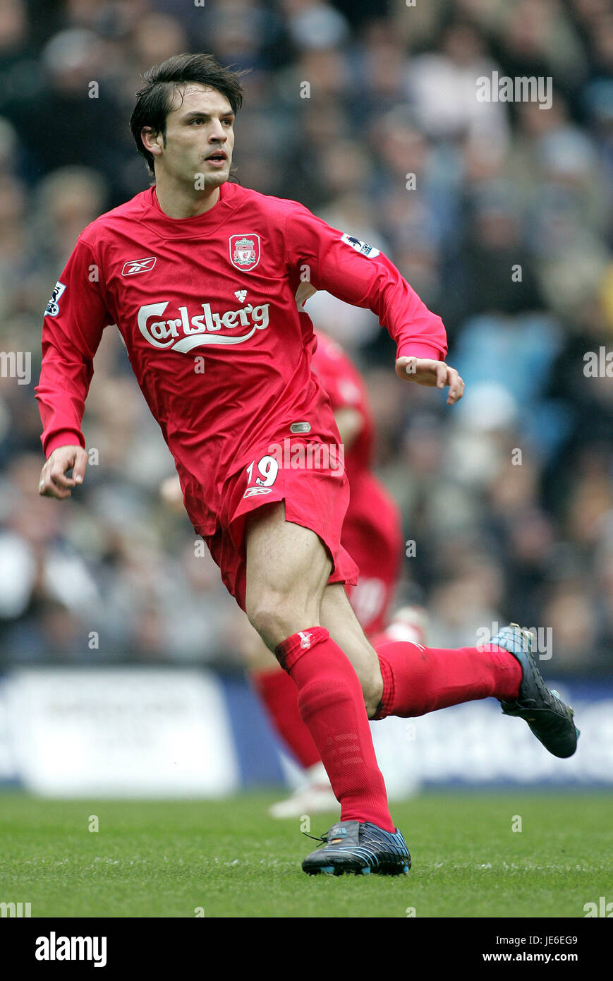 FERNANDO MORIENTES LIVERPOOL FC SPORTS CITY MANCHESTER ENGLAND 09 April ...