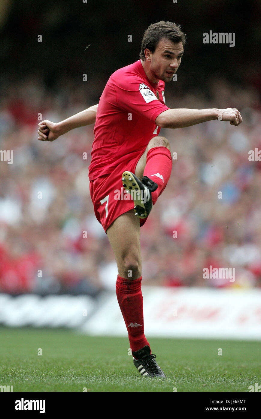 CARL FLETCHER WALES & WEST HAM UNITED FC MILLENNIUM STADIUM CARDIFF ...