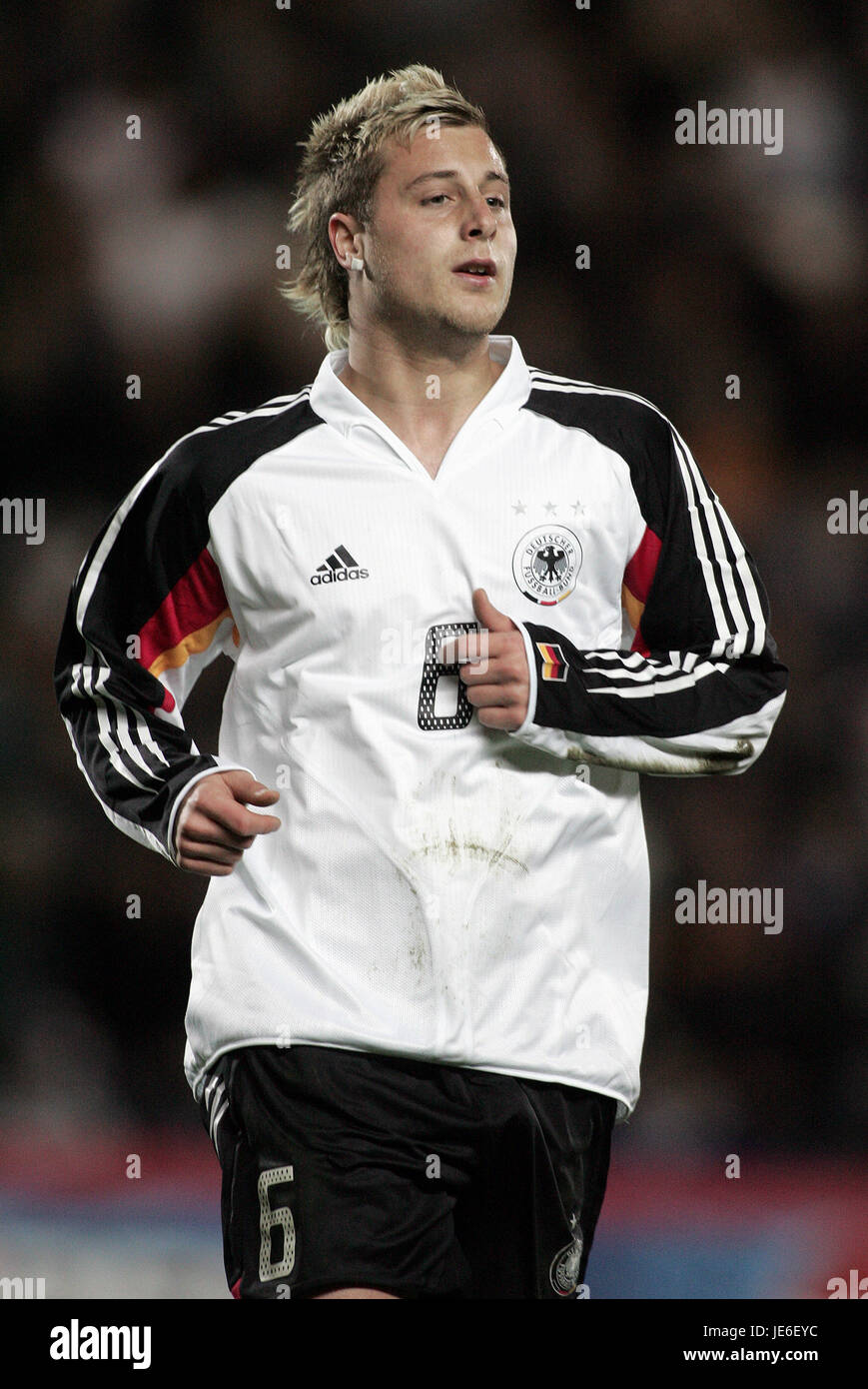 MATTHIAS LEHMANN GERMANY U21 HULL KC STADIUM 25 March 2005 Stock Photo ...