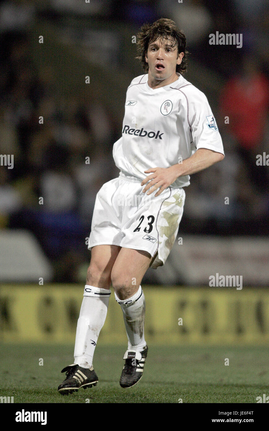VINCENT CANDELA BOLTON WANDERERS FC REEBOK STADIUM BOLTON ENGLAND 19 ...