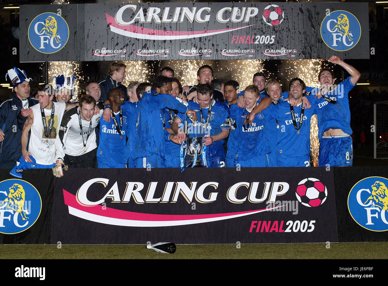 Chelsea winners 2005 hi-res stock photography and images - Alamy