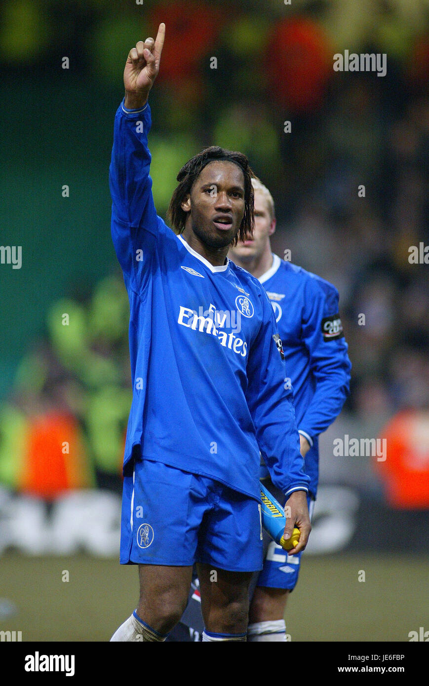 Didier drogba chelsea carling cup hi-res stock photography and images ...