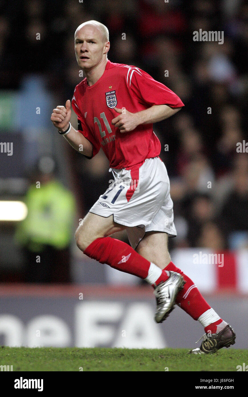 ANDREW JOHNSON ENGLAND & CRYSTAL PALACE FC VILLA PARK BIRMINGHAM ...