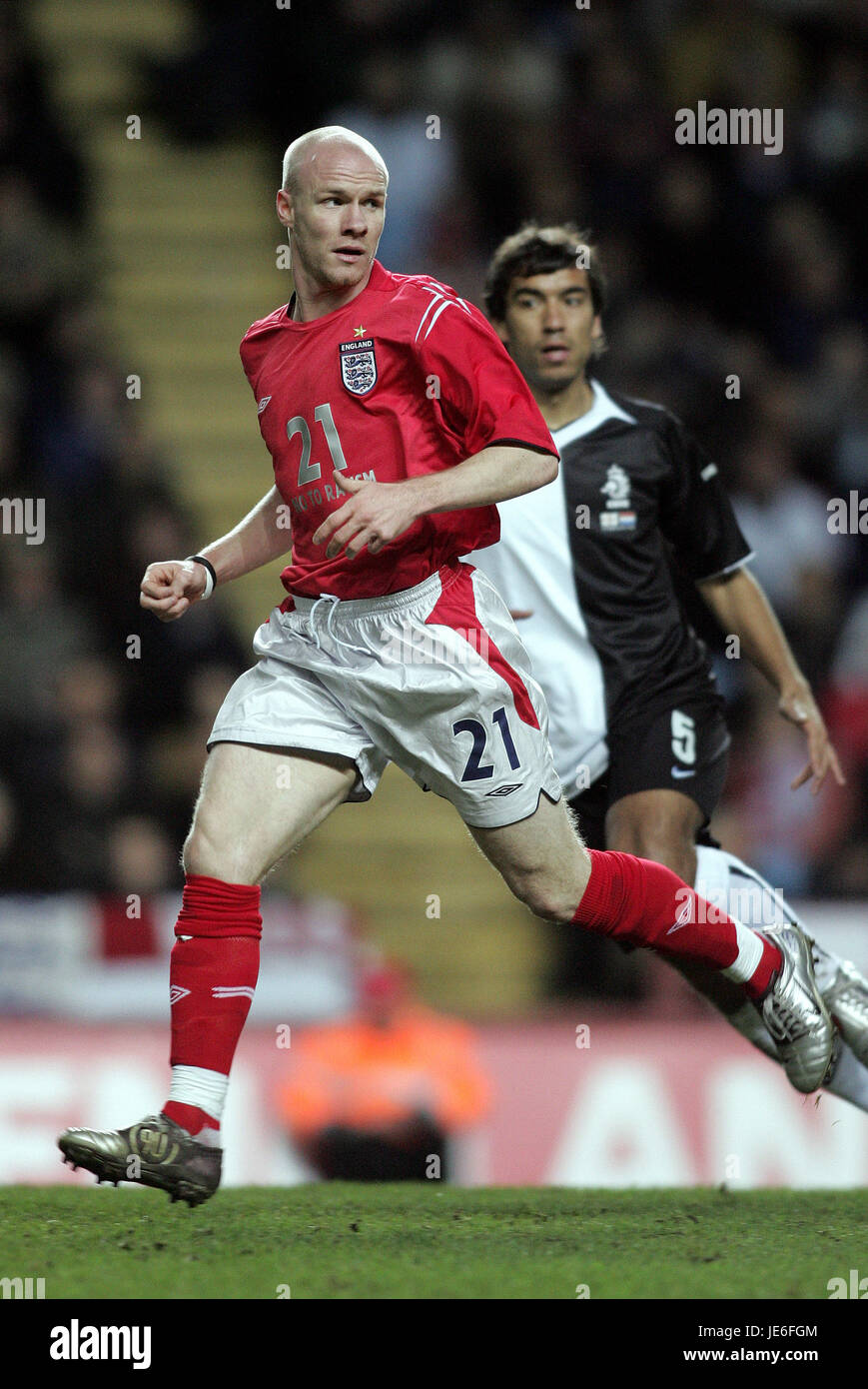 ANDREW JOHNSON ENGLAND & CRYSTAL PALACE FC VILLA PARK BIRMINGHAM ...