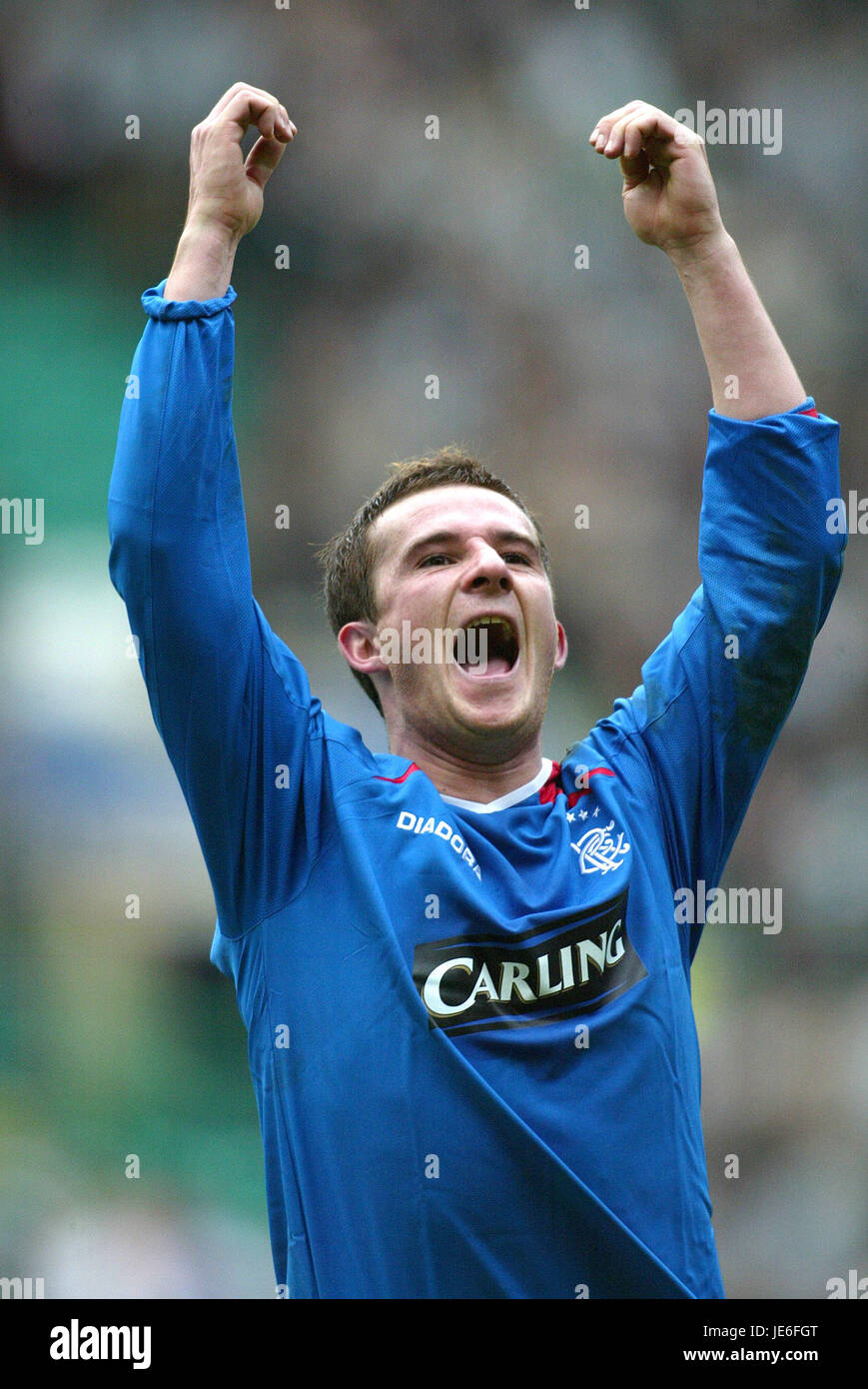 BARRY FERGUSON GLASGOW RANGERS FC CELTIC PARK GLASGOW SCOTLAND 20 ...