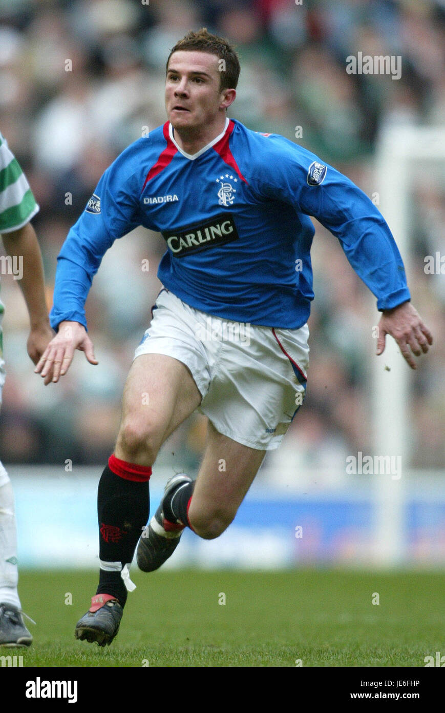 BARRY FERGUSON GLASGOW RANGERS FC CELTIC PARK GLASGOW SCOTLAND 20 ...
