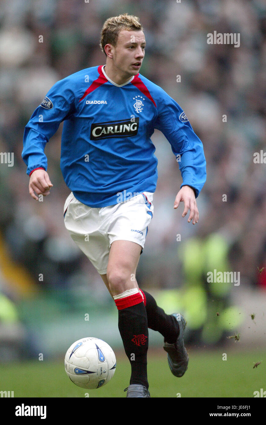 ALAN HUTTON GLASGOW RANGERS FC CELTIC PARK GLASGOW SCOTLAND 20 February ...