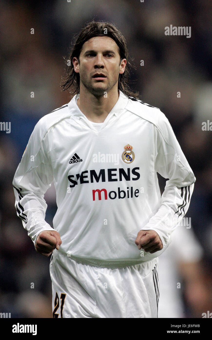 SANTIAGO SOLARI REAL MADRID CF SANTIAGO BERNABEU MADRID SPAIN 19 ...