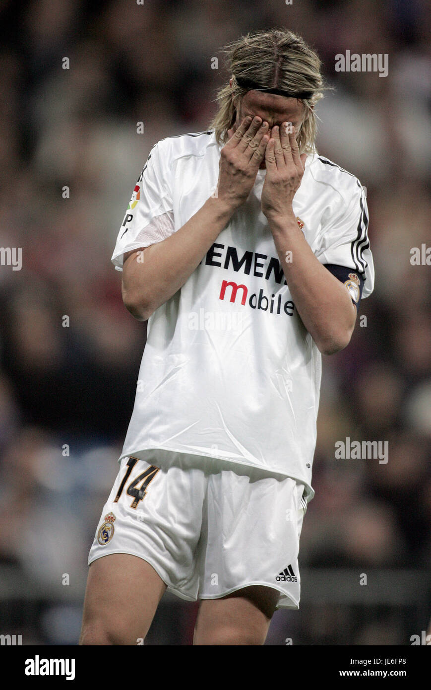 GUTI REAL MADRID CF SANTIAGO BERNABEU MADRID SPAIN 19 February 2005 ...