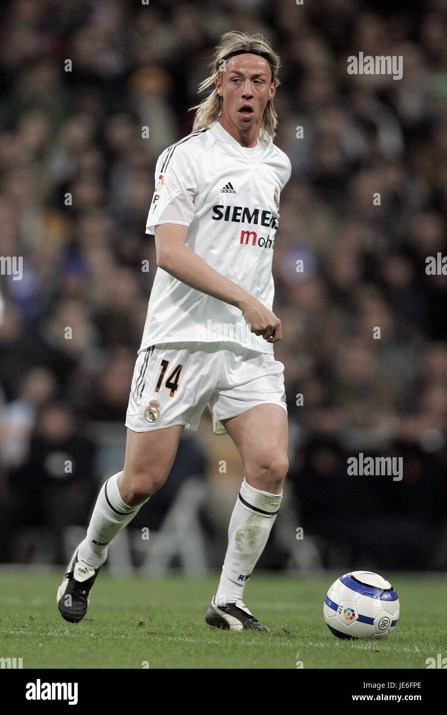 GUTI REAL MADRID CF SANTIAGO BERNABEU MADRID SPAIN 19 February 2005 ...