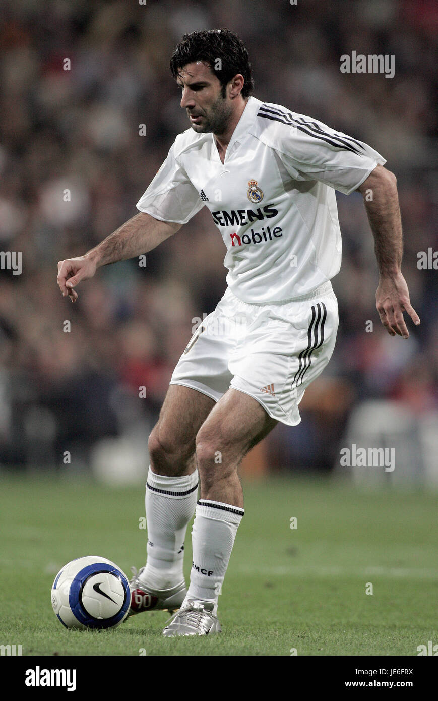 Luis figo real madrid cf hi-res stock photography and images - Alamy