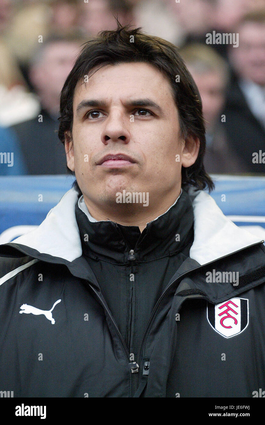 CHRIS COLEMAN FULHAM MANAGER REEBOK STADIUM BOLTON ENGLAND 19 February ...