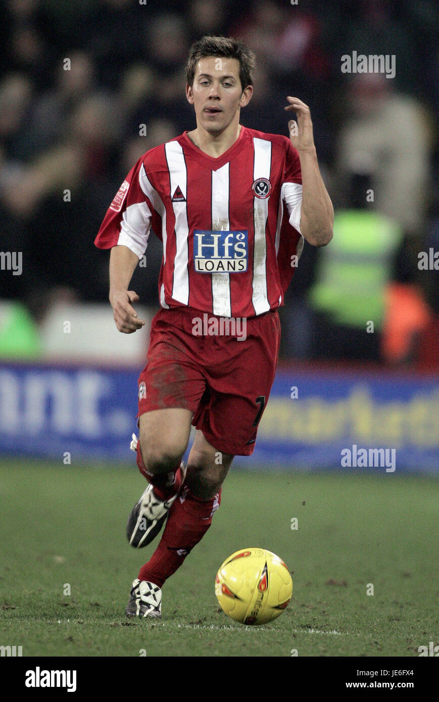 JON HARLEY SHEFFIELD UNITED FC BRAMMELL LANE SHEFFIELD ENGLAND 05 ...