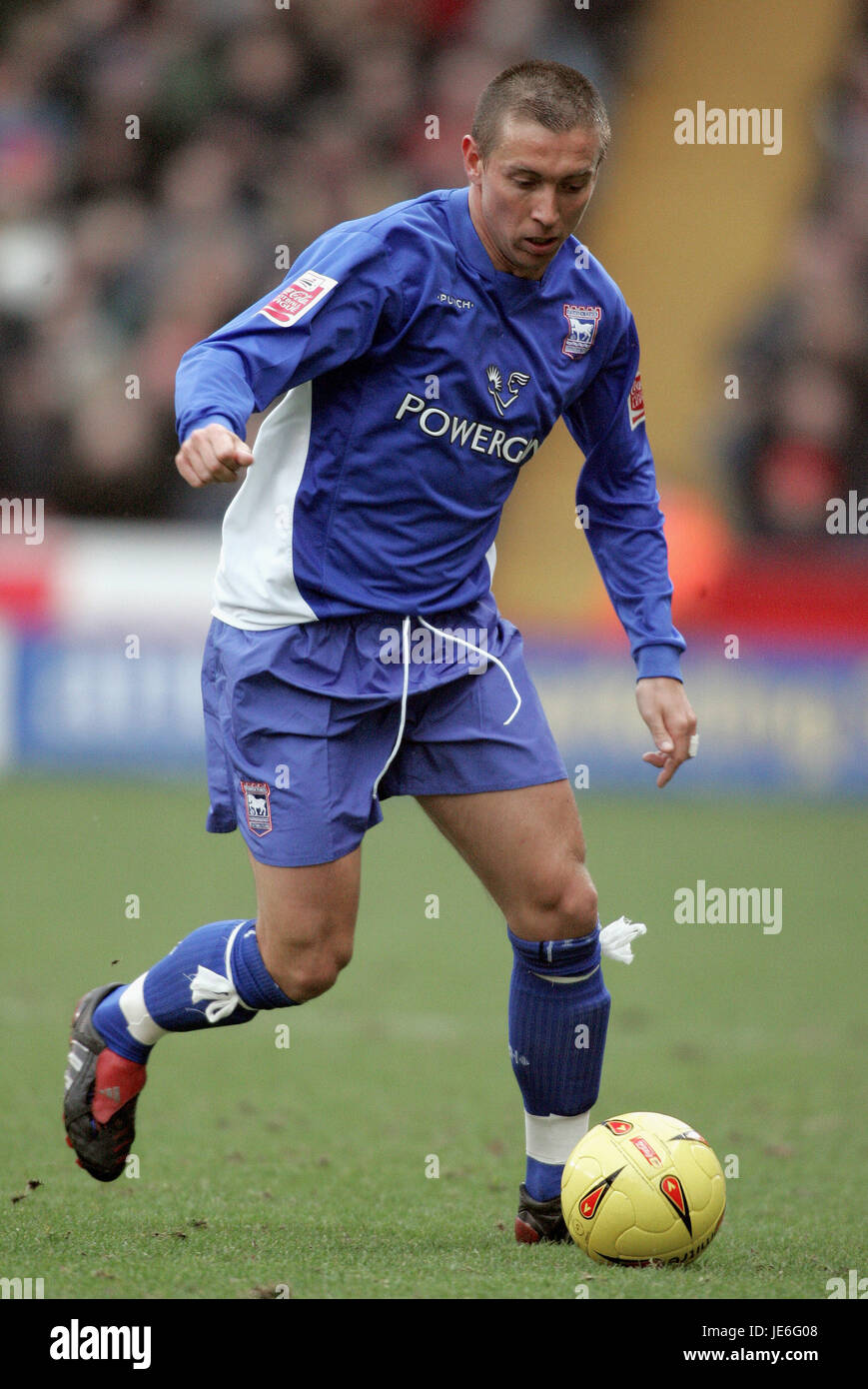 DARREN CURRIE IPSWICH TOWN FC BRAMMELL LANE SHEFFIELD ENGLAND 05 ...