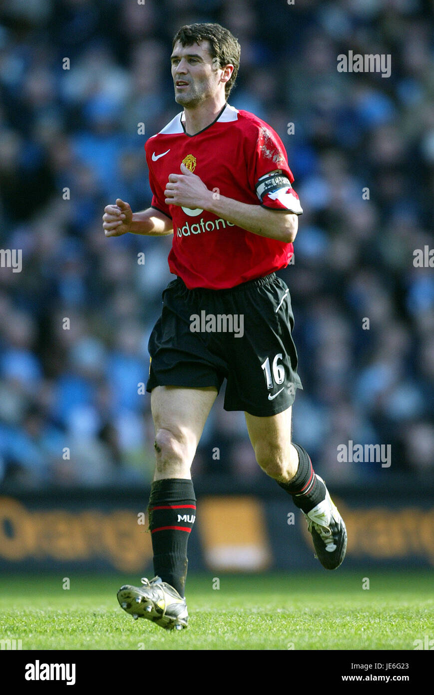 ROY KEANE MANCHESTER UNITED FC CITY OF MANCHESTER STADIUM MANCHESTER 13 ...