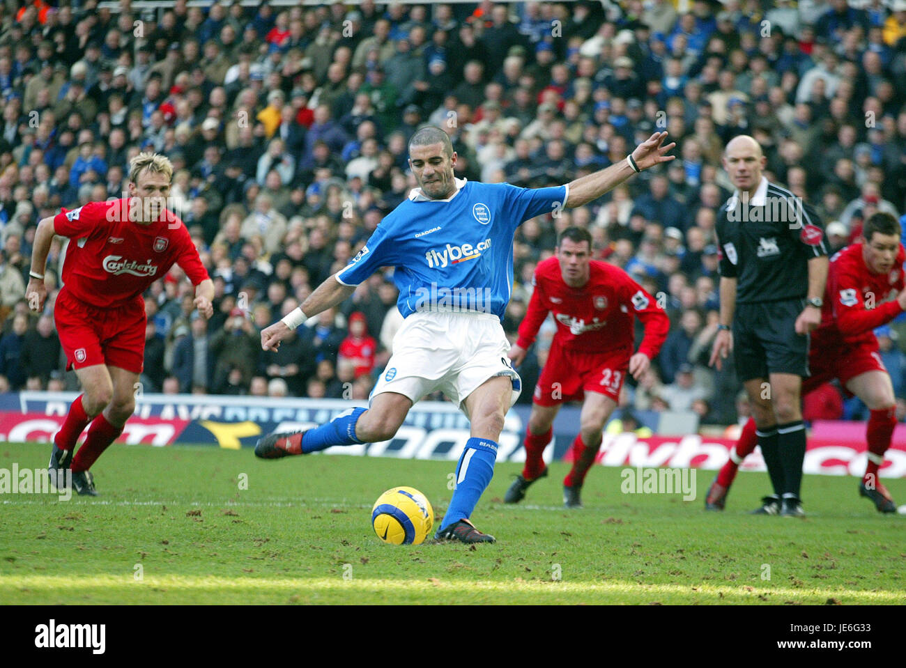 WALTER PANDIANI TAKES PENELTY BIRMINGHAM V LIVERPOOL ST ANDREWS ...