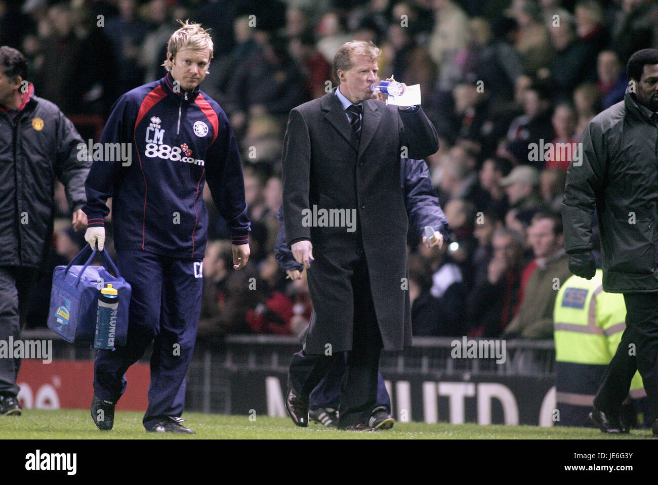 STEVE MCCLAREN MIDDLESBROUGH FC MANAGER OLD TRAFFORD MANCHESTER ENGLAND ...