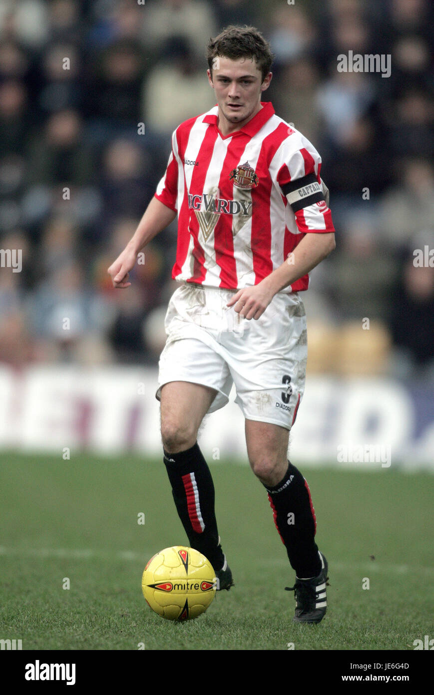 GEORGE MCCARTNEY SUNDERLAND FC PRIDE PARK STADIUM DERBY ENGLAND 16 ...