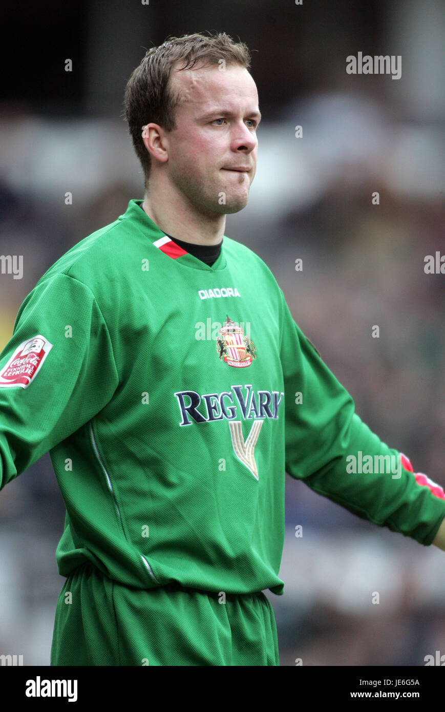 THOMAS MYHRE SUNDERLAND FC PRIDE PARK STADIUM DERBY ENGLAND 16 January ...