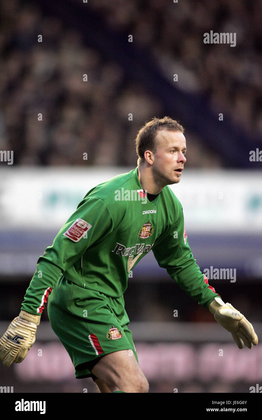 THOMAS MYHRE SUNDERLAND FC GOODISON PARK LIVERPOOL ENGLAND 29 January ...