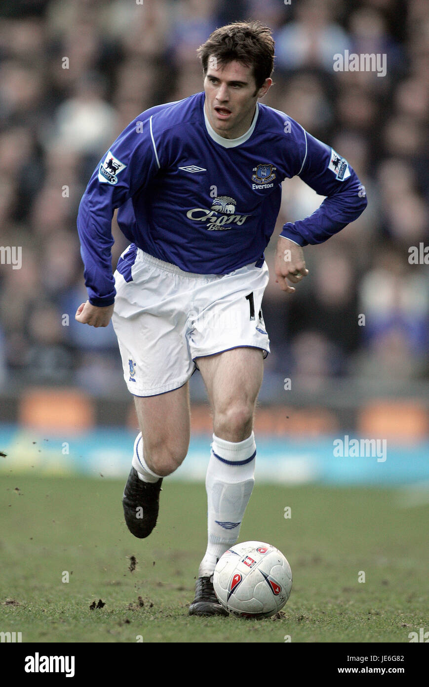KEVIN KILBANE EVERTON FC GOODISON PARK LIVERPOOL ENGLAND 29 January ...