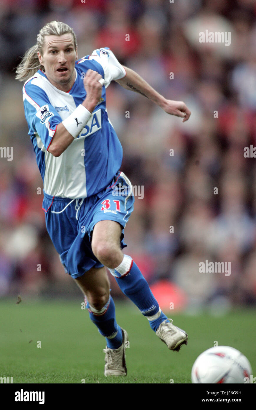 ROBBIE SAVAGE BLACKBURN ROVERS FC EWOOD PARK BLACKBURN ENGLAND 29 ...