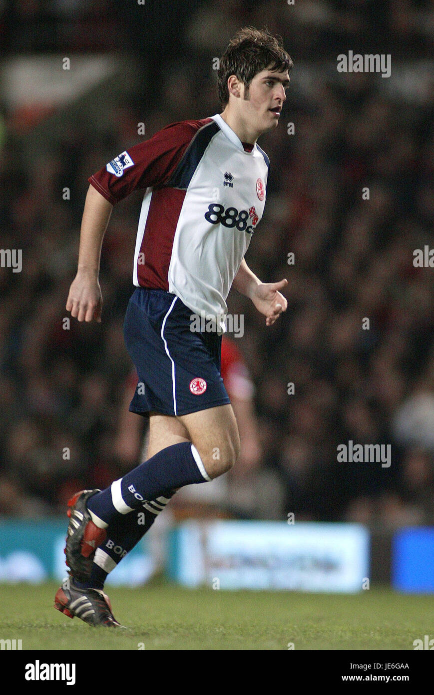 DANNY GRAHAM MIDDLESBROUGH FC OLD TRAFFORD MANCHESTER ENGLAND 29 ...