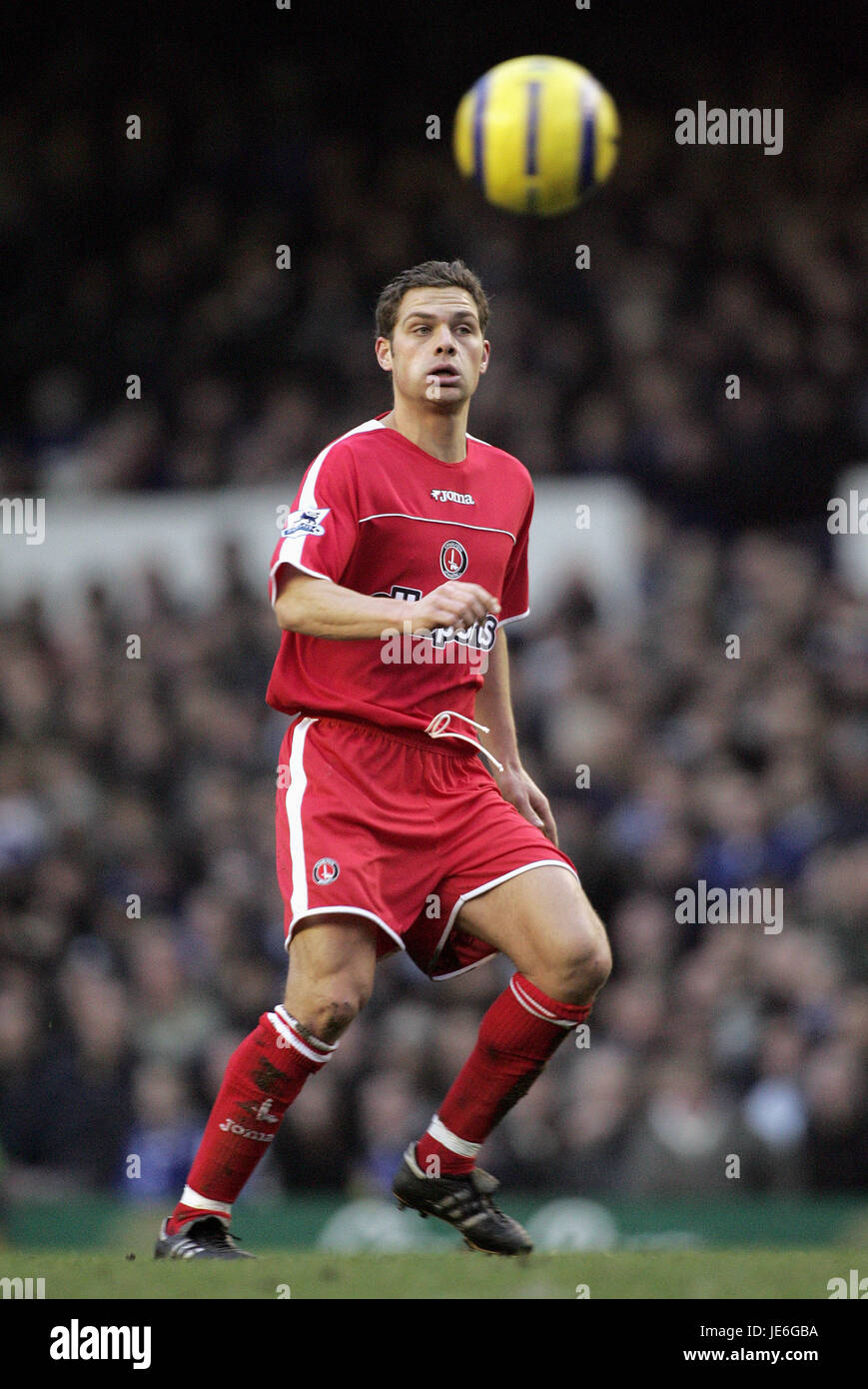 LUKE YOUNG CHARLTON ATHLETIC FC GOODISON PARK LIVERPOOL ENGLAND 22 ...