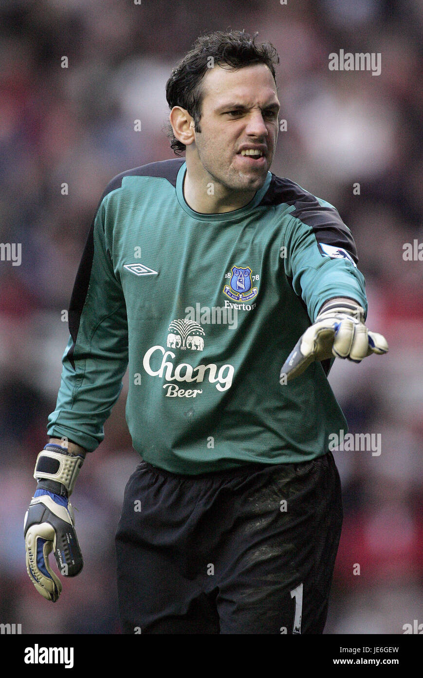 RICHARD WRIGHT EVERTON FC RIVERSIDE STADIUM MIDDLESBROUGH ENGLAND 16 ...