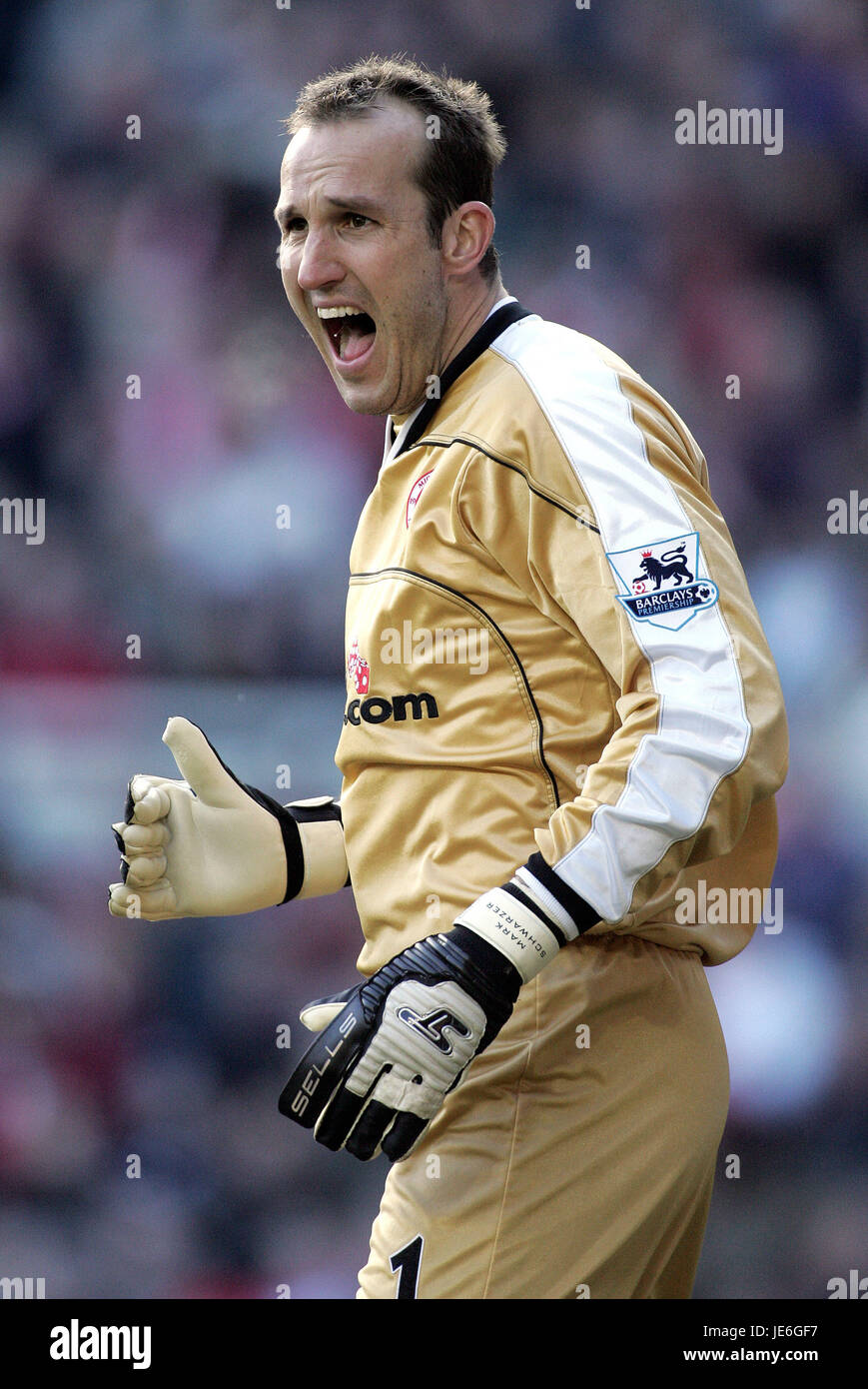 MARK SCHWARZER MIDDLESBROUGH FC RIVERSIDE STADIUM MIDDLESBROUGH ENGLAND ...