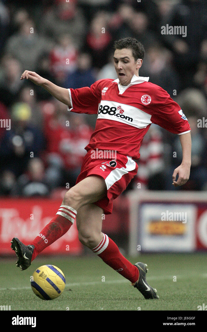 STEWART DOWNING MIDDLESBROUGH FC RIVERSIDE STADIUM MIDDLESBROUGH ...