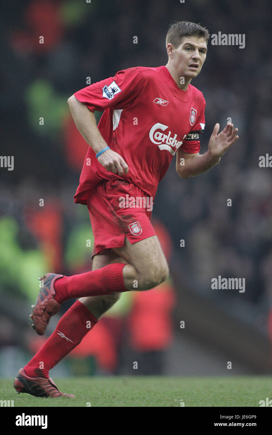 JAMIE CARRAGHER LIVERPOOL FC ANFIELD LIVERPOOL ENGLAND 15 January 2005 ...