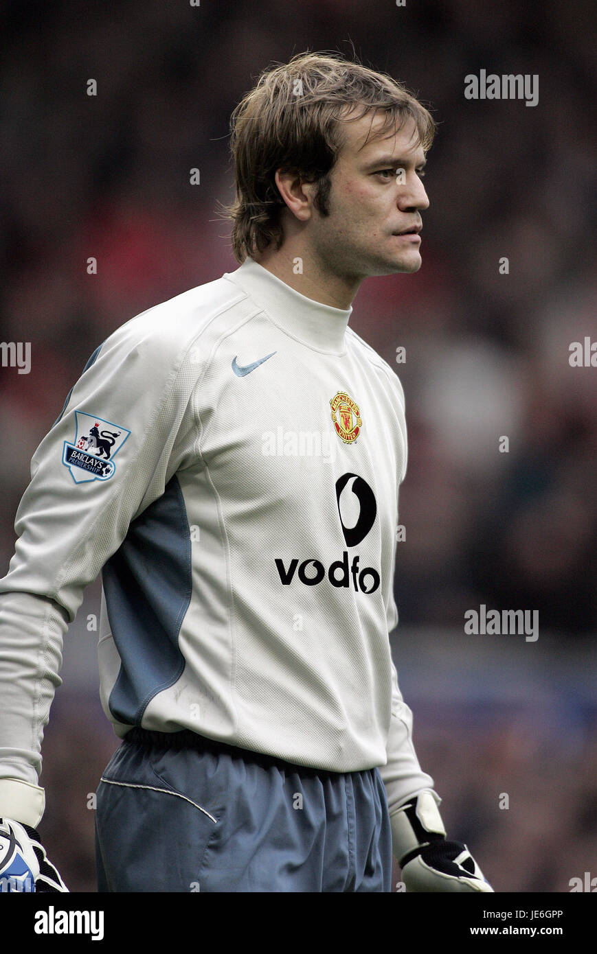 ROY CARROLL MANCHESTER UNITED FC ANFIELD LIVERPOOL ENGLAND 15 January ...