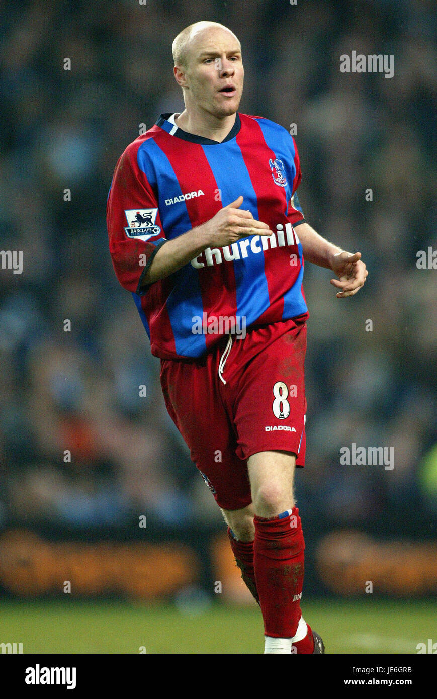ANDREW JOHNSON CRYSTAL PALACE FC CITY OF MANCHESTER STADIUM MANCHESTER ...