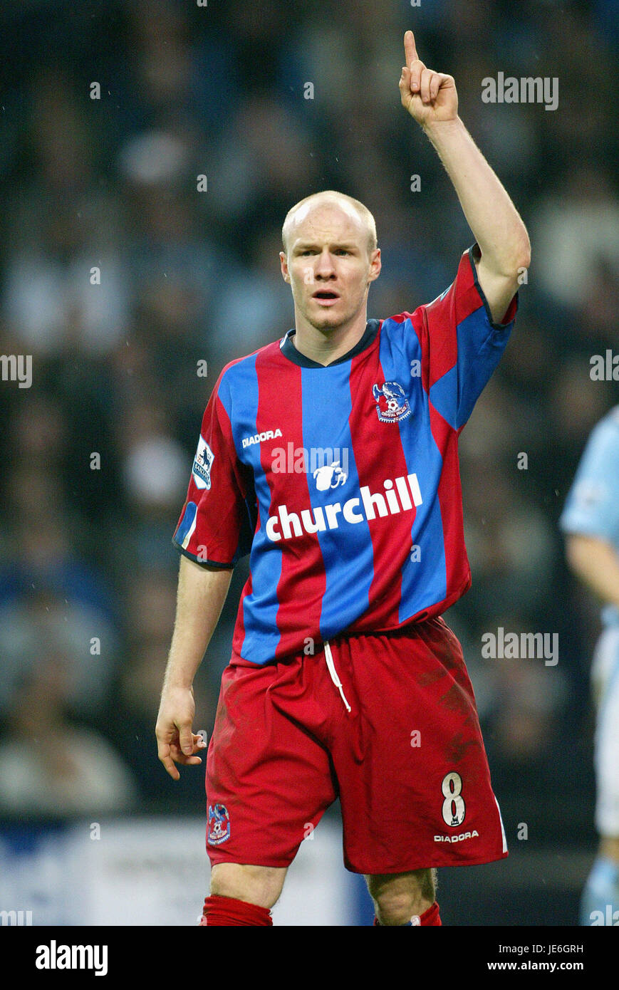 ANDREW JOHNSON CRYSTAL PALACE FC CITY OF MANCHESTER STADIUM MANCHESTER ...