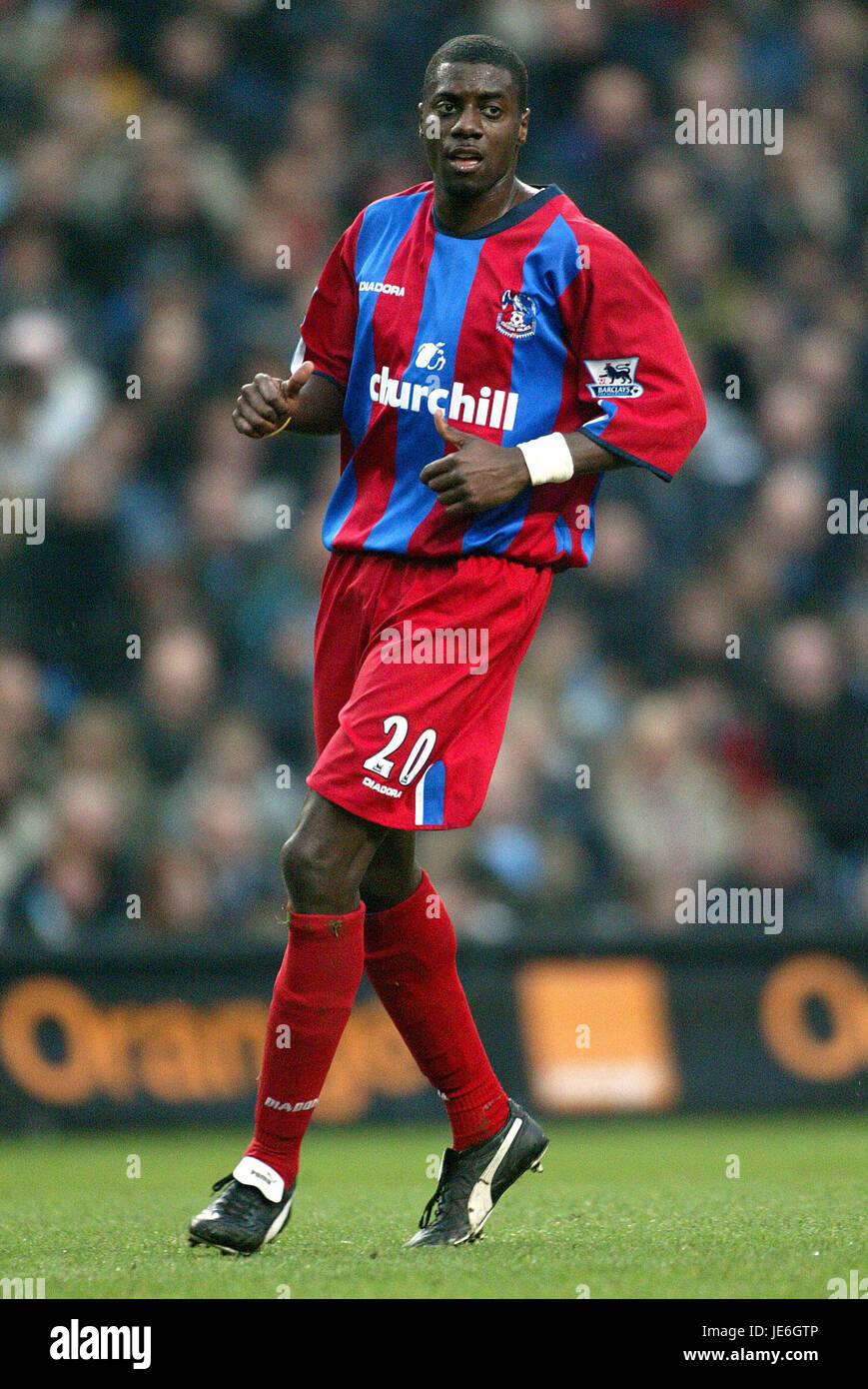 DARREN POWELL CRYSTAL PALACE FC CITY OF MANCHESTER STADIUM MANCHESTER ...