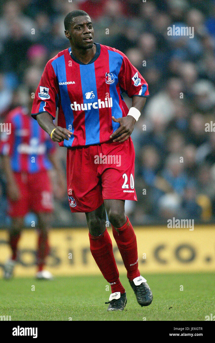 DARREN POWELL CRYSTAL PALACE FC CITY OF MANCHESTER STADIUM MANCHESTER ...