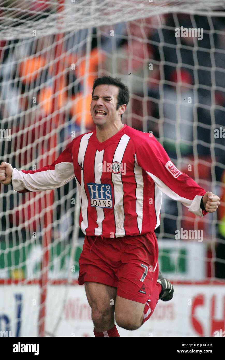 ANDY LIDDELL SHEFFIELD UNITED FC BRAMALL LANE SHEFFIELD 08 January 2005 ...
