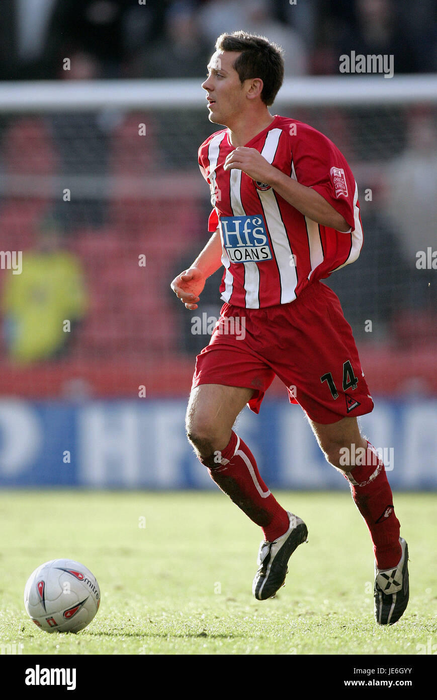JON HARLEY SHEFFIELD UNITED FC BRAMALL LANE SHEFFIELD 08 January 2005 ...