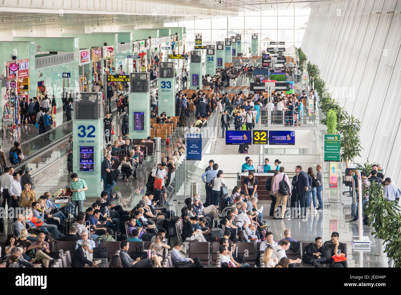 Noi Bai International Airport (NIA), Hanoi, Vietnam Stock Photo - Alamy