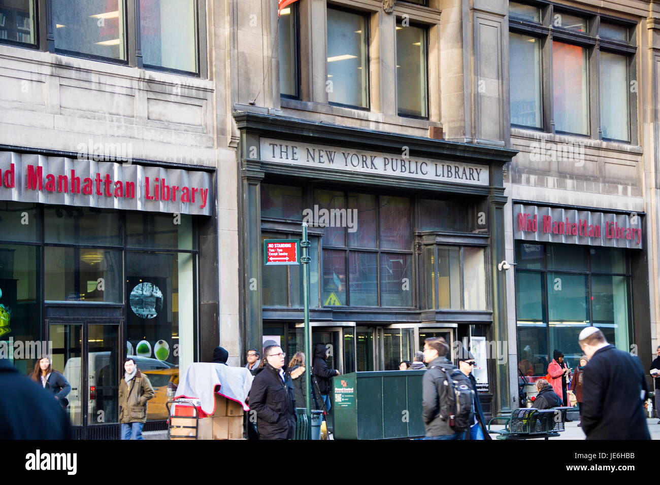 New york public library mid manhattan library hi-res stock photography ...