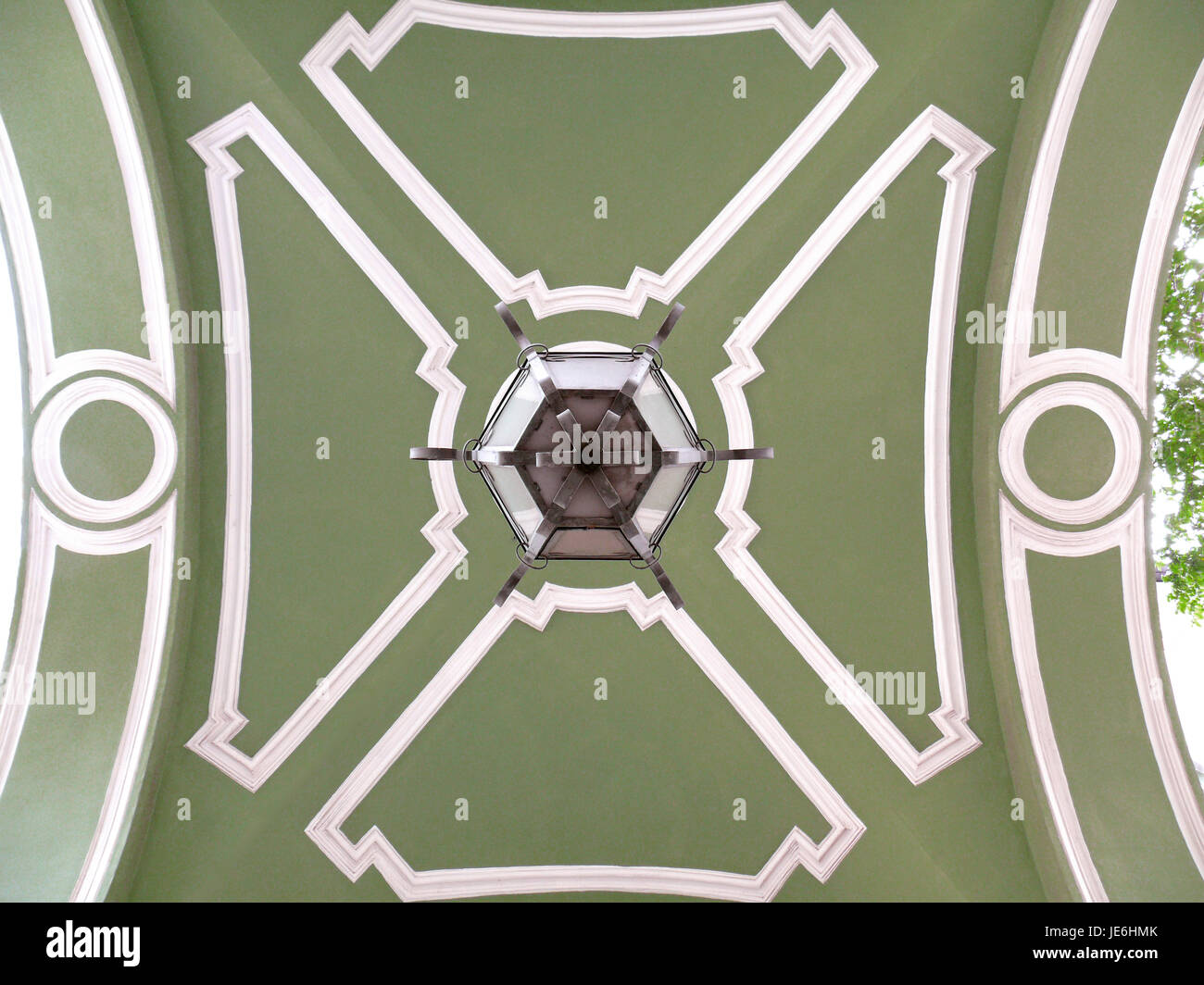 The Winter Palace. The Hermitage. Detail of Ceiling. Architect ...