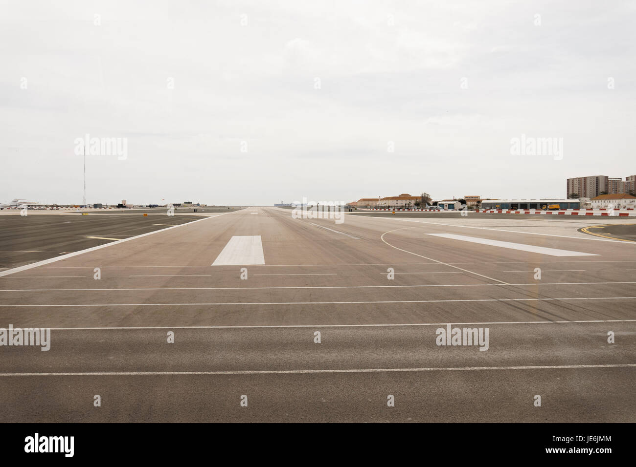 The road into Gibraltar is the only one in the world that crosses an ...