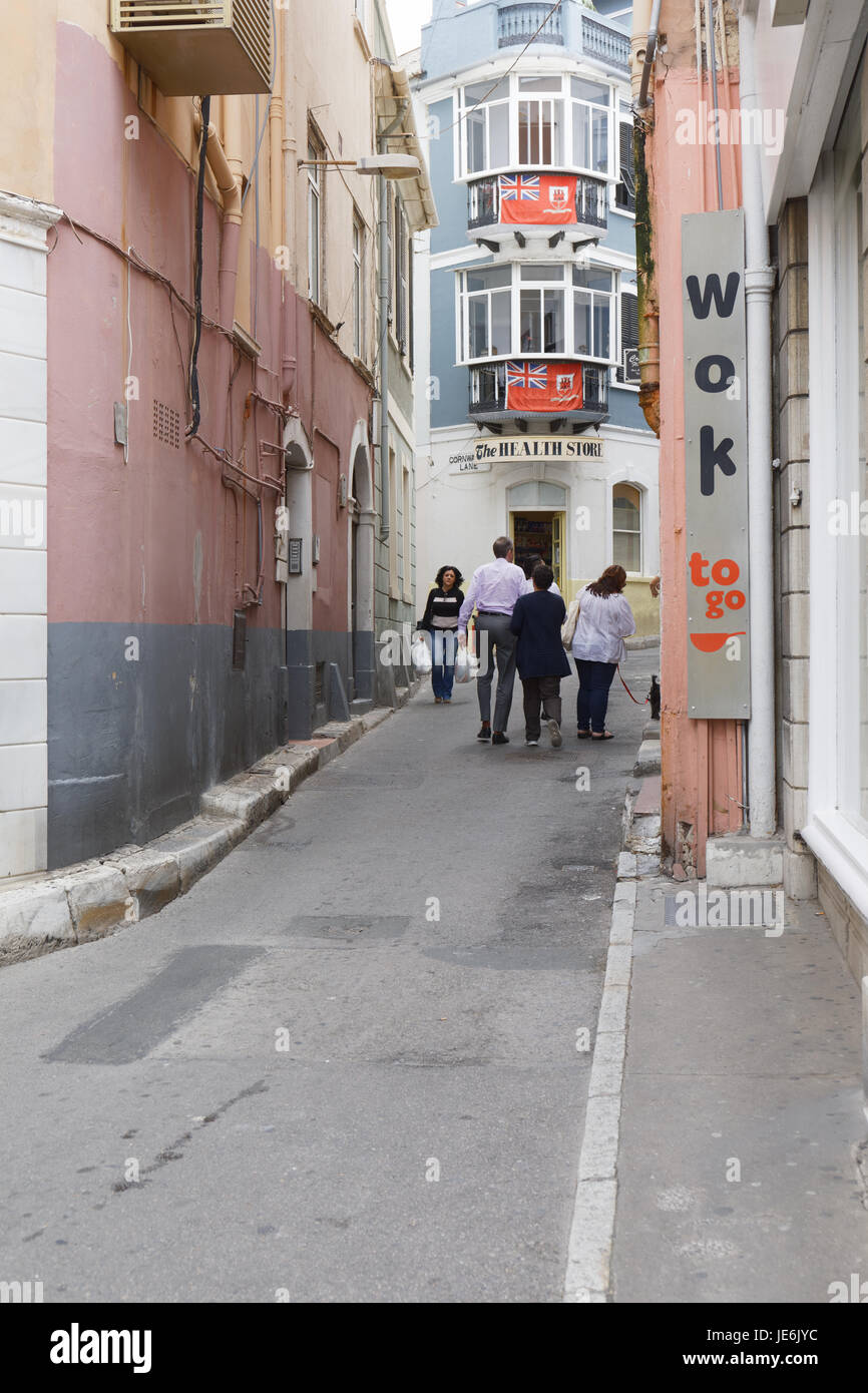 Gibraltar old town hi-res stock photography and images - Alamy