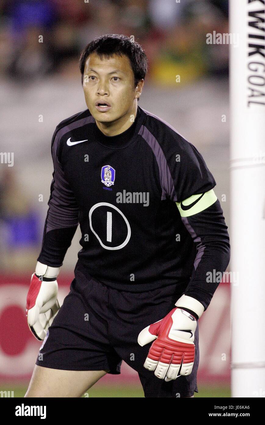 LEE WOON-JAE SOUTH KOREA LOS ANGELES MEMORIAL COLISEUM LOS ANGELES USA 15 February 2006 Stock ...