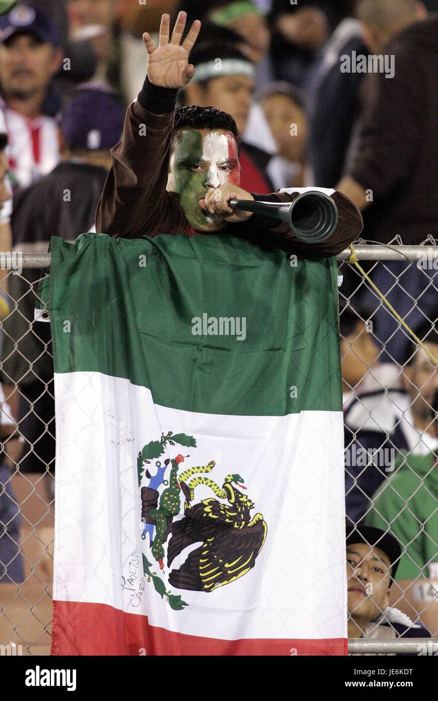 MEXICO FOOTBALL FAN MEXICO FOOTBALL FAN LOS ANGELES MEMORIAL COLISEUM ...