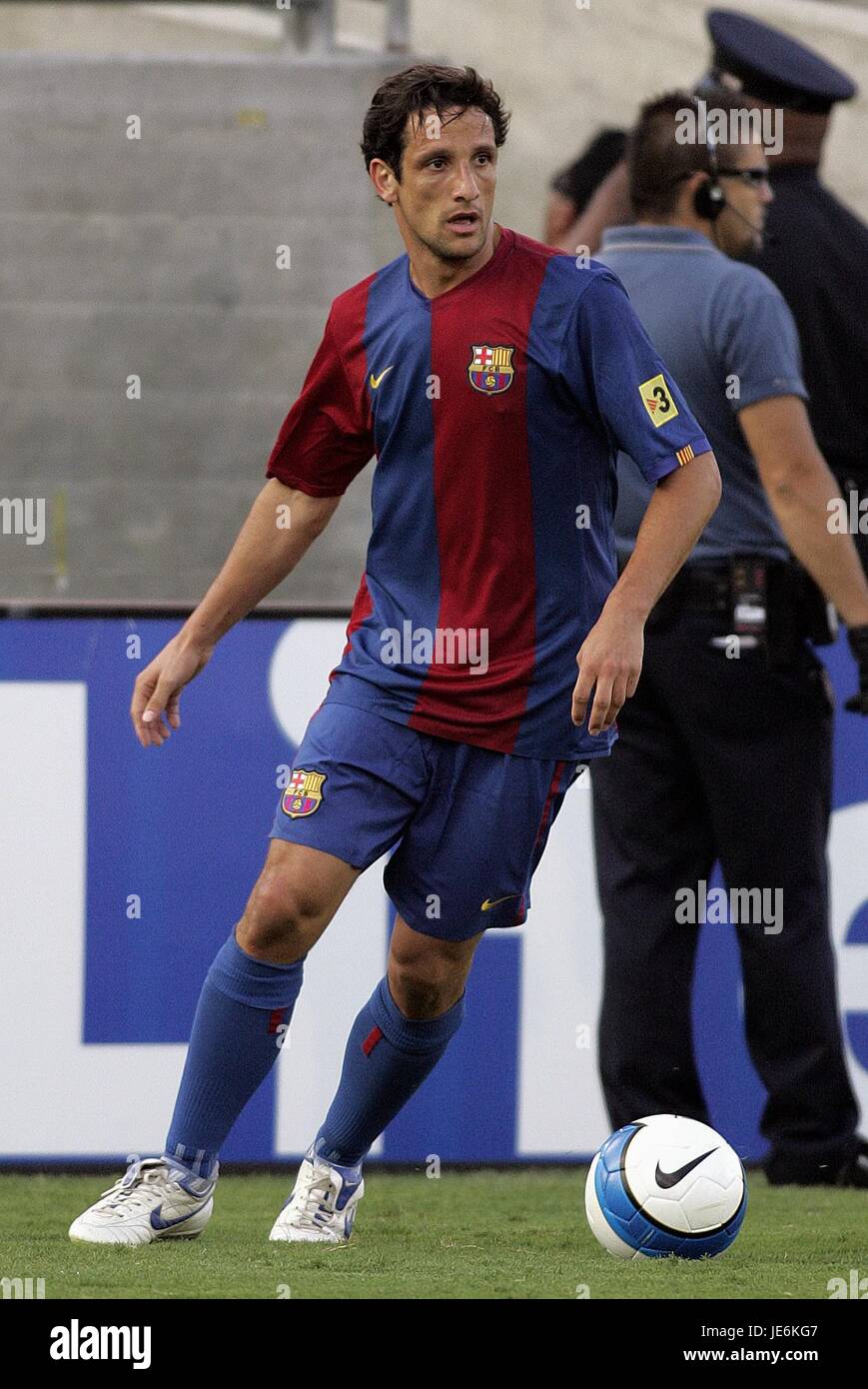 JULIANO BELLETTI FC BARCELONA L.A. MEMORIAL COLISEUM LOS ANGELES USA 06 ...
