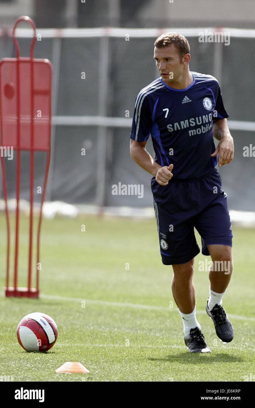 ANDRIY SHEVCHENKO CHELSEA FC UCLA WESTWOOD LOS ANGELES USA 27 July 2006 ...