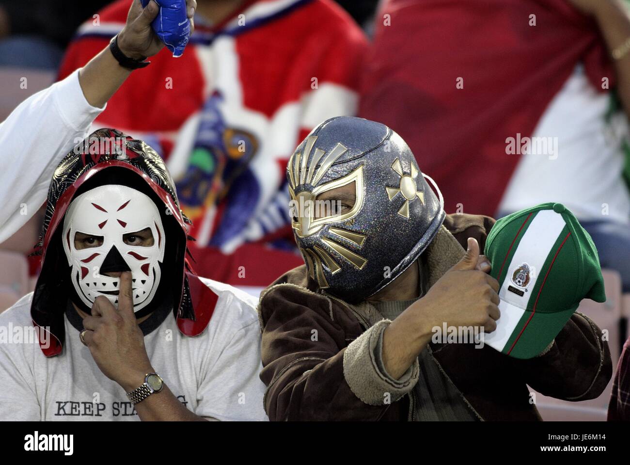 MEXICO FAN MEXICO FOOTBALL FAN ROSE BOWL PASADENA LOS ANGELES USA 05 ...